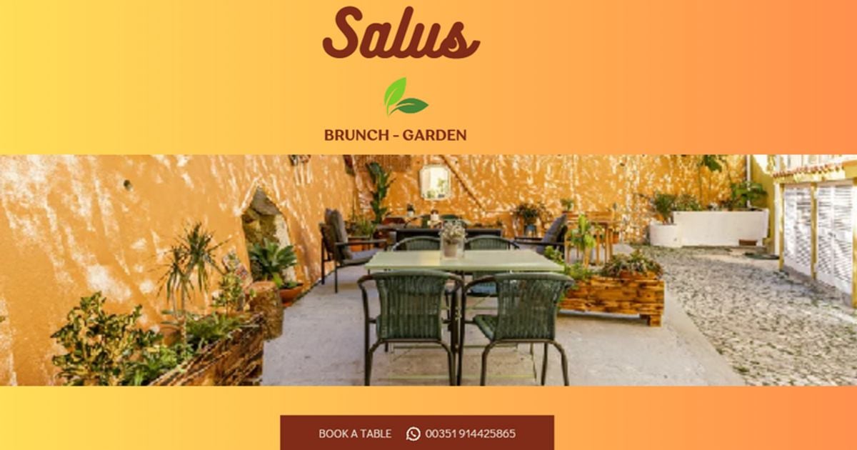 Salus Brunch - Garden, Sintra